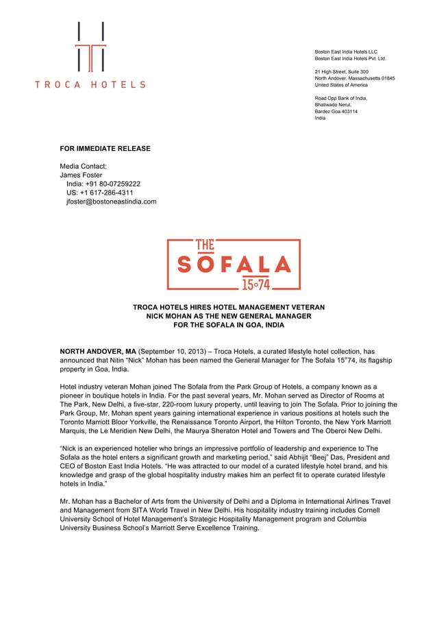 press-release-nitin-mohan-09sep13a | PDF