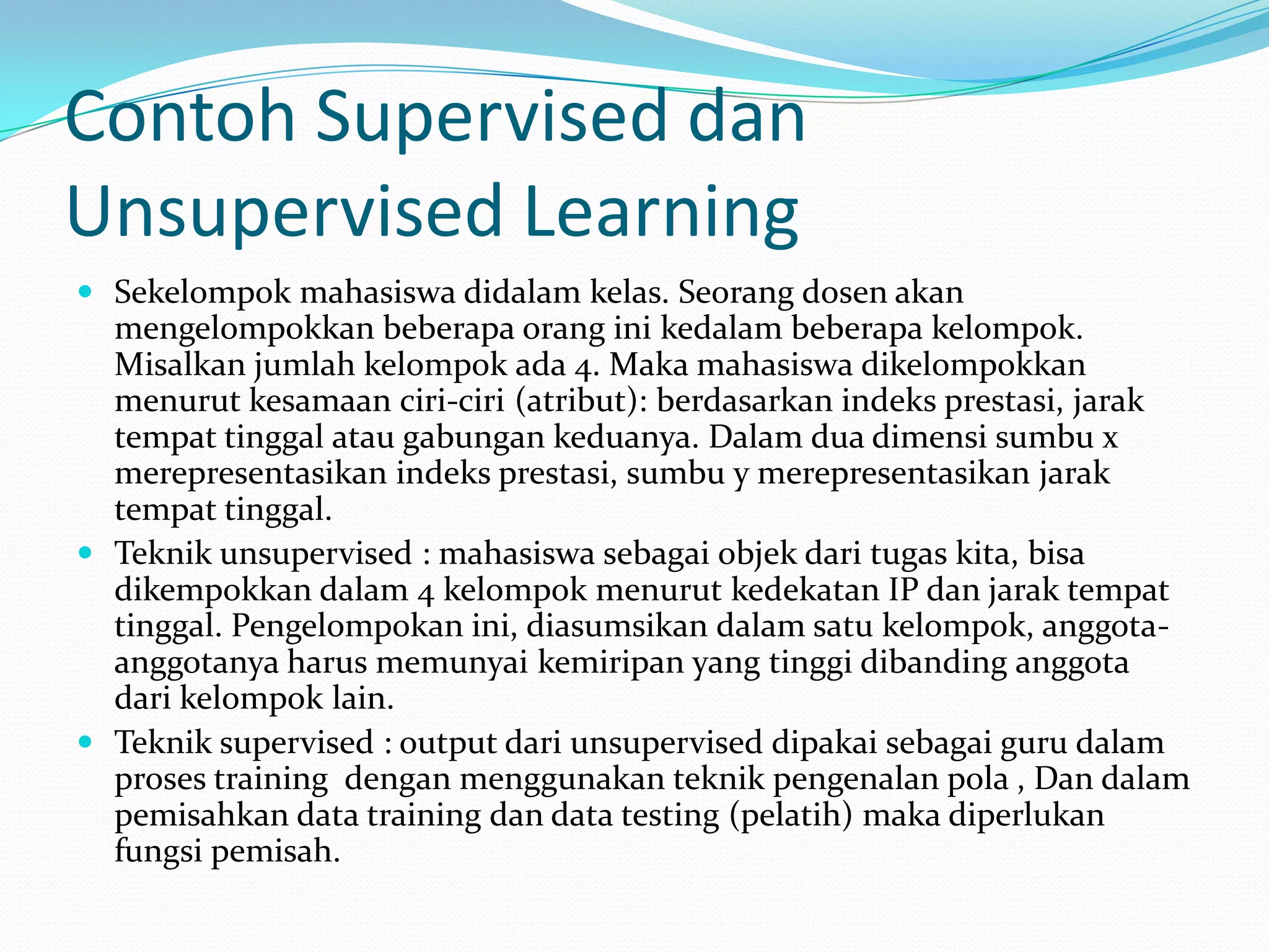 9349 12 supervised dan-unsupervised-learning | PDF