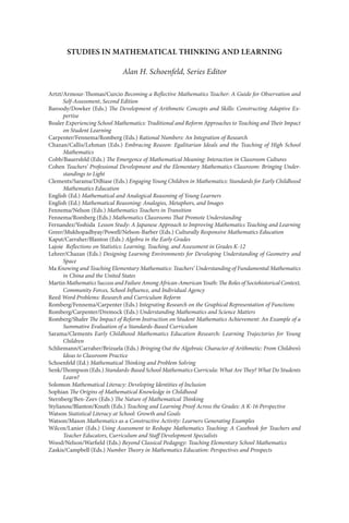 Culturally Responsive Mathematics Education Brian Greer Swapna ...