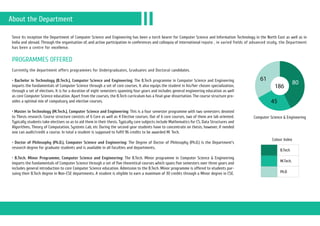 Computer Science and Engineering Brochure | PDF