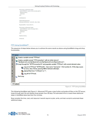Solving Scripting Problems with Automation | PDF | Web Development | Internet