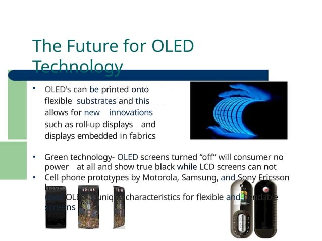 Optoelectronics display OLED display.pptx
