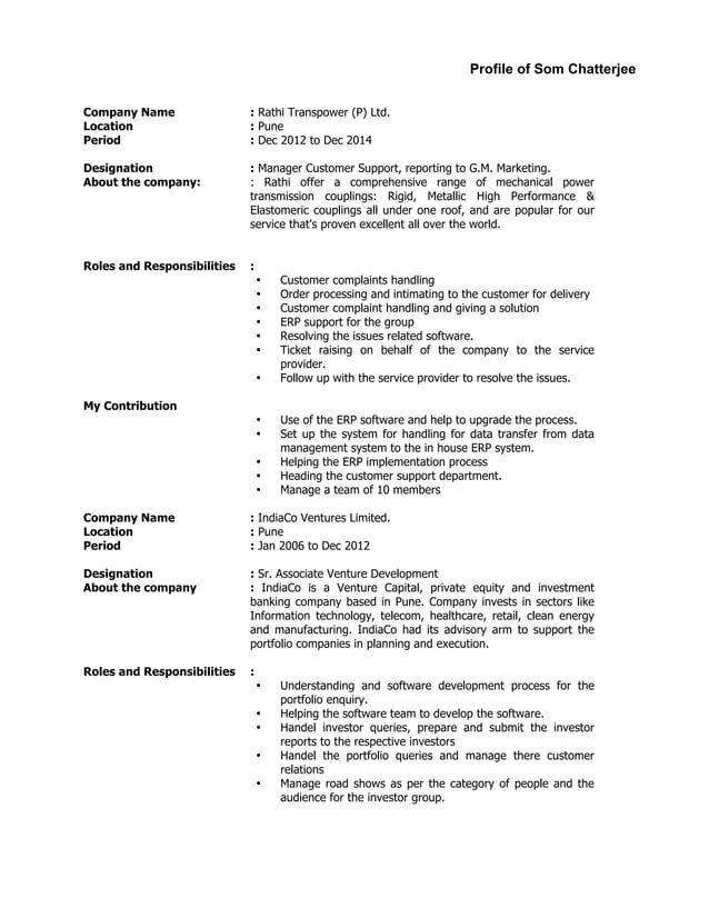 Som Chatterjee CRM-2 | PDF