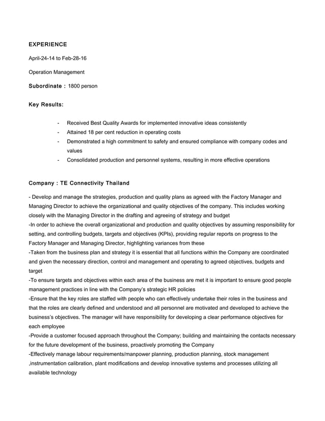 Charinthorn_Resume file_ | PDF