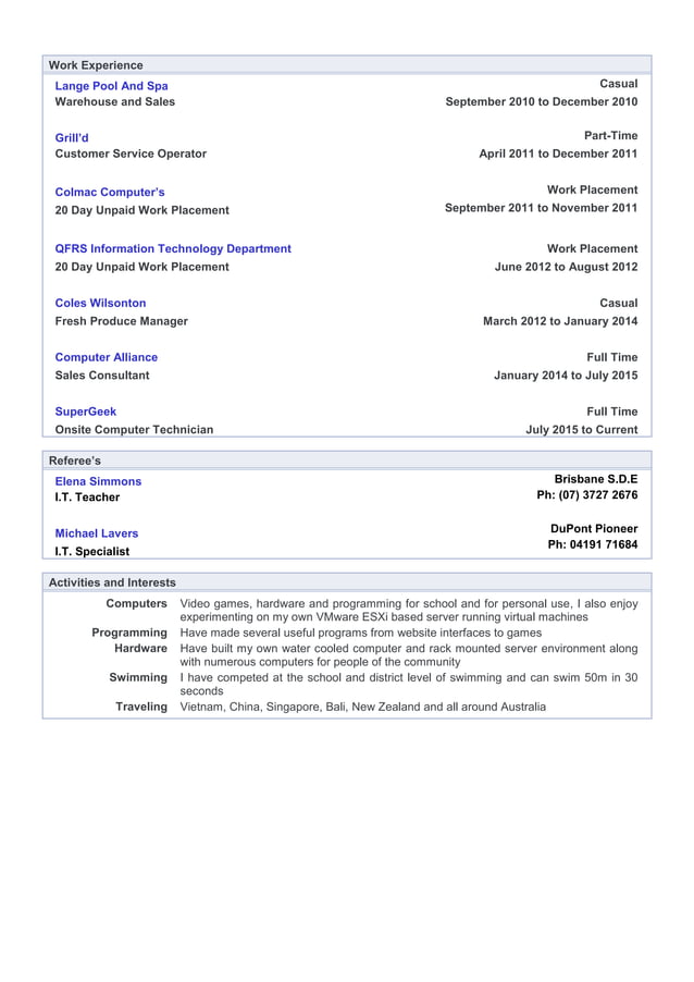 Curriculum Vitae - Corey Cross | PDF