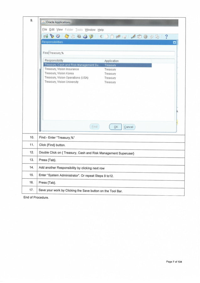 Partial ORACLE TREASURY | PDF