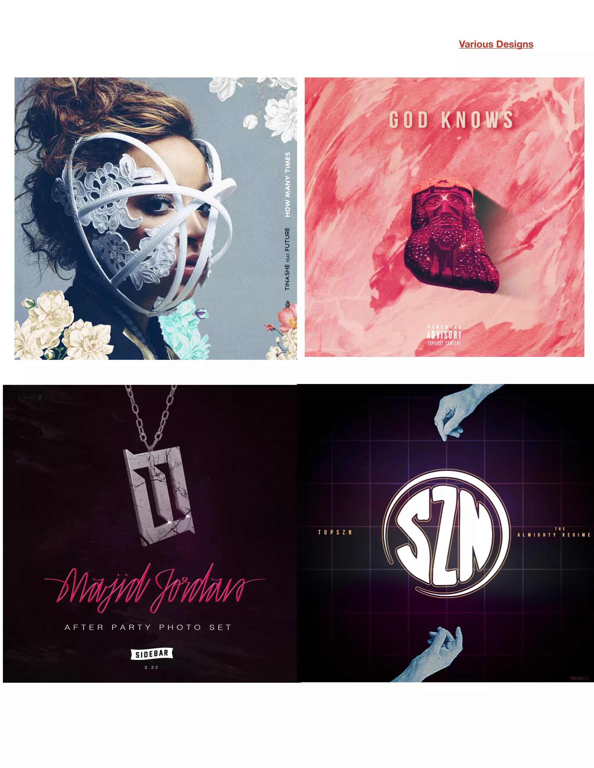 Graphic Design Portfolio - Ryan Butler | PDF | Contemporary Hits/Pop ...