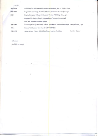 my credentials | PDF