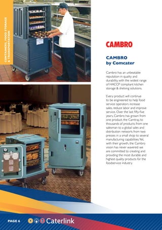 Caterlink Product Catalogue | PDF