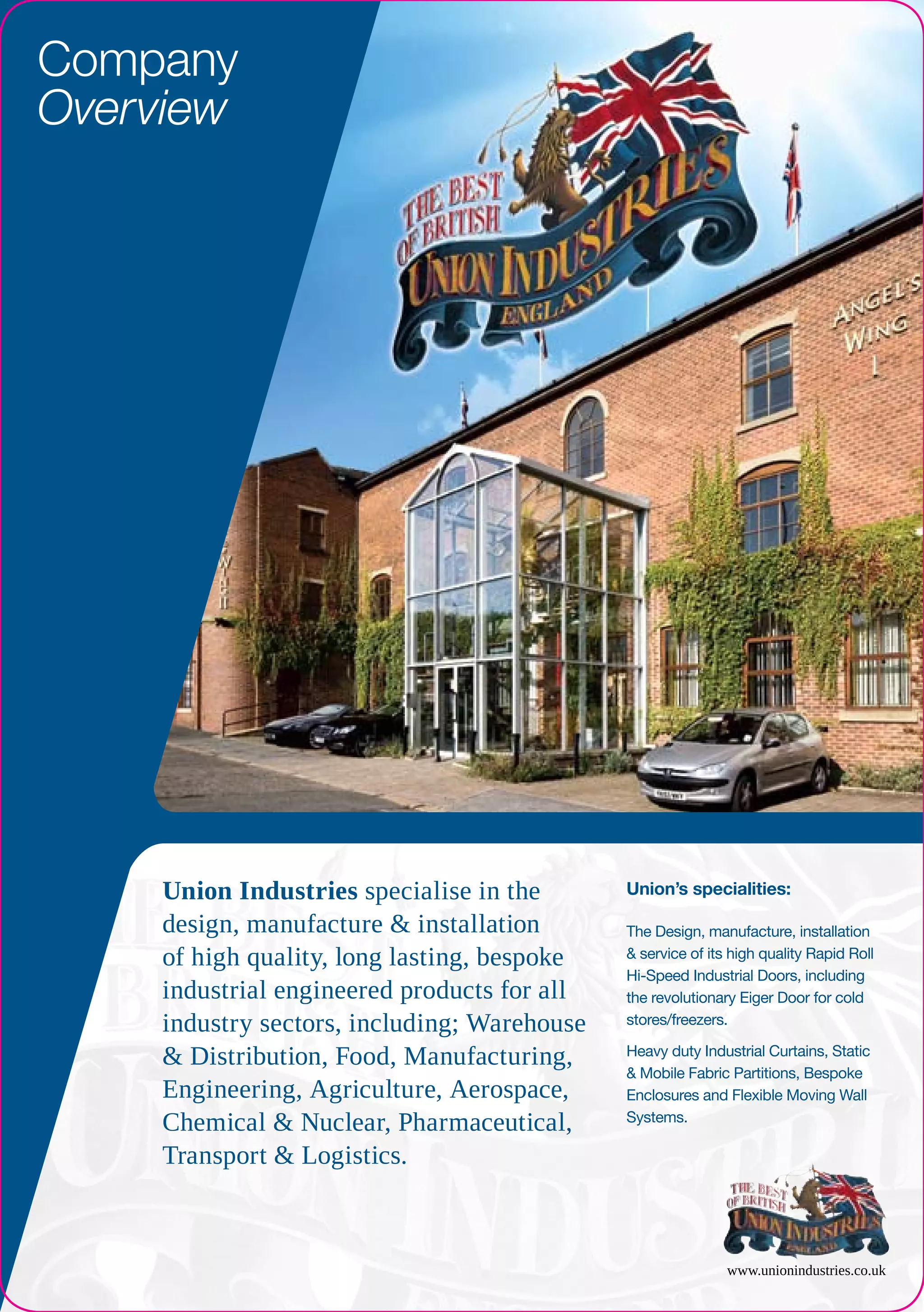 Union Industries Co Overview | PDF