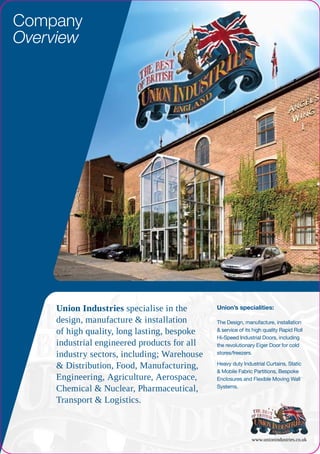 Union Industries Co Overview | PDF