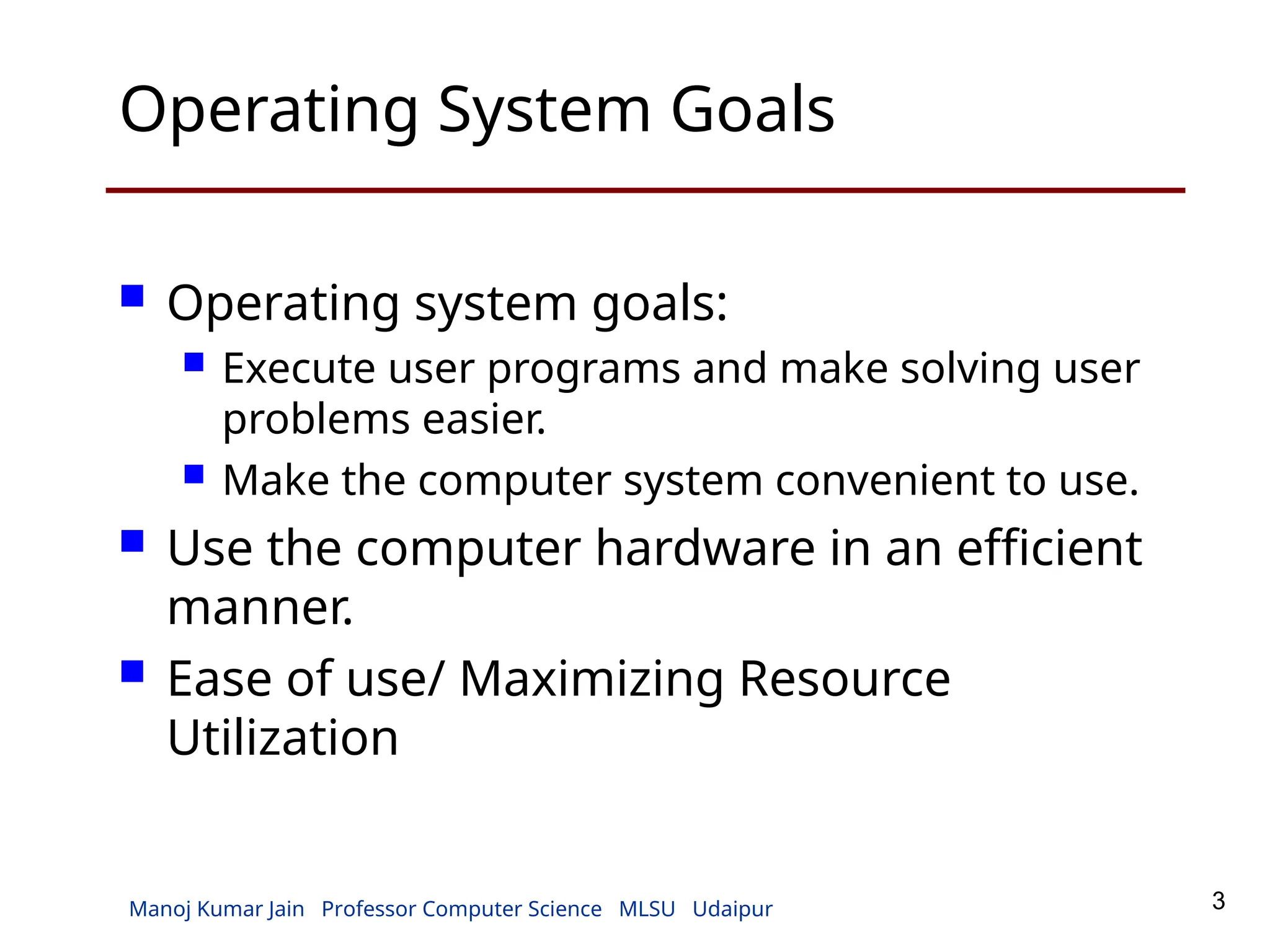 What is an Operating System and what are different types of OS | PPT