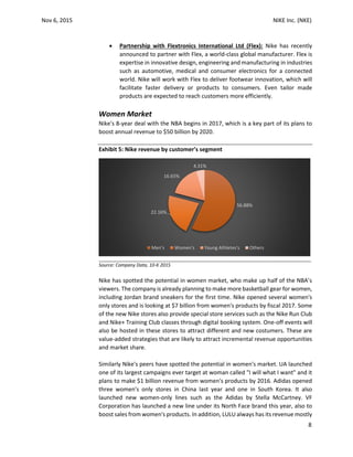 QUMMIF Nike Equity Research Report | PDF