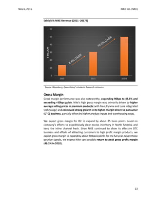 QUMMIF Nike Equity Research Report | PDF