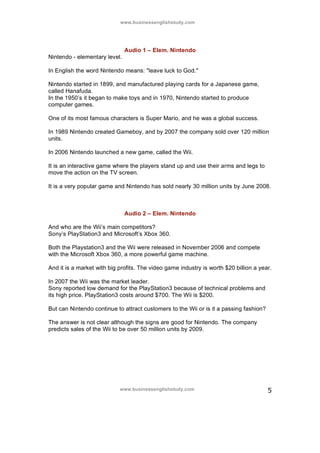 Nintendo-elementary | PDF