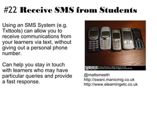 32 Interesting Ways to use Mobile Phones in the Classroom | PPT