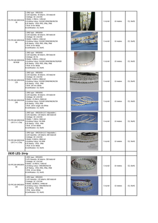 YD Lighting-LED Strip Catalogue | PDF