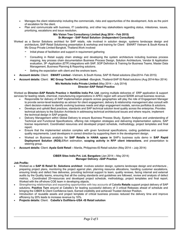 Sanjay Rahangdale_SrM | PDF