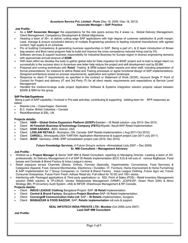 Sanjay Rahangdale_SrM | PDF