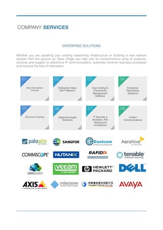 Silver Ridge Company Profile 2016 | PDF