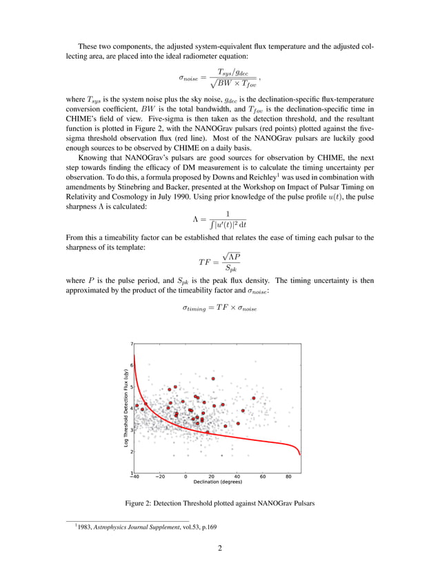 DM Measurement with CHIME | PDF | Physics | Science
