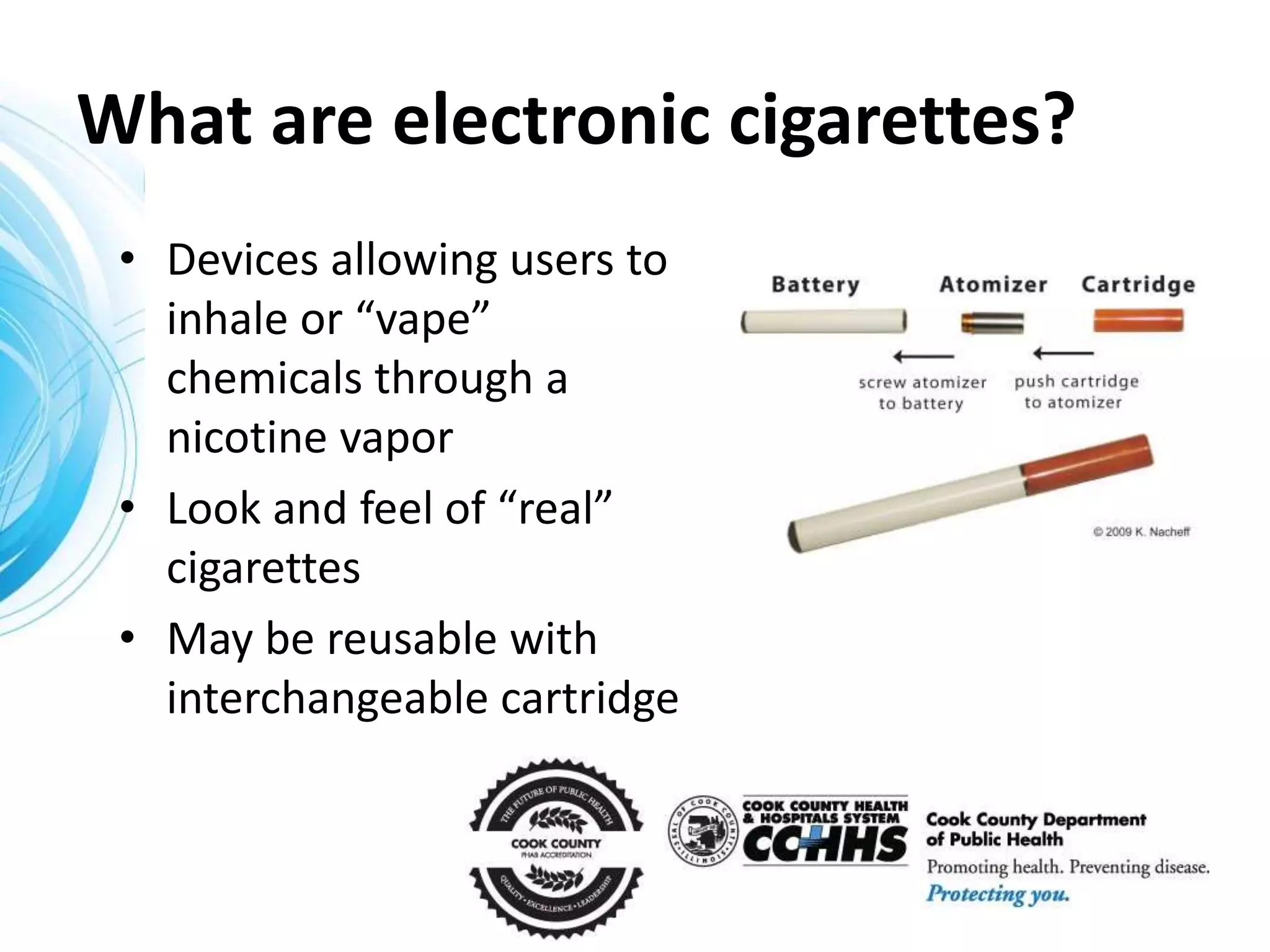 E-Cigarette Presentation 3-22-13 | PPTX