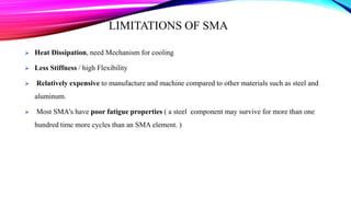 Shape memory alloys | PPTX