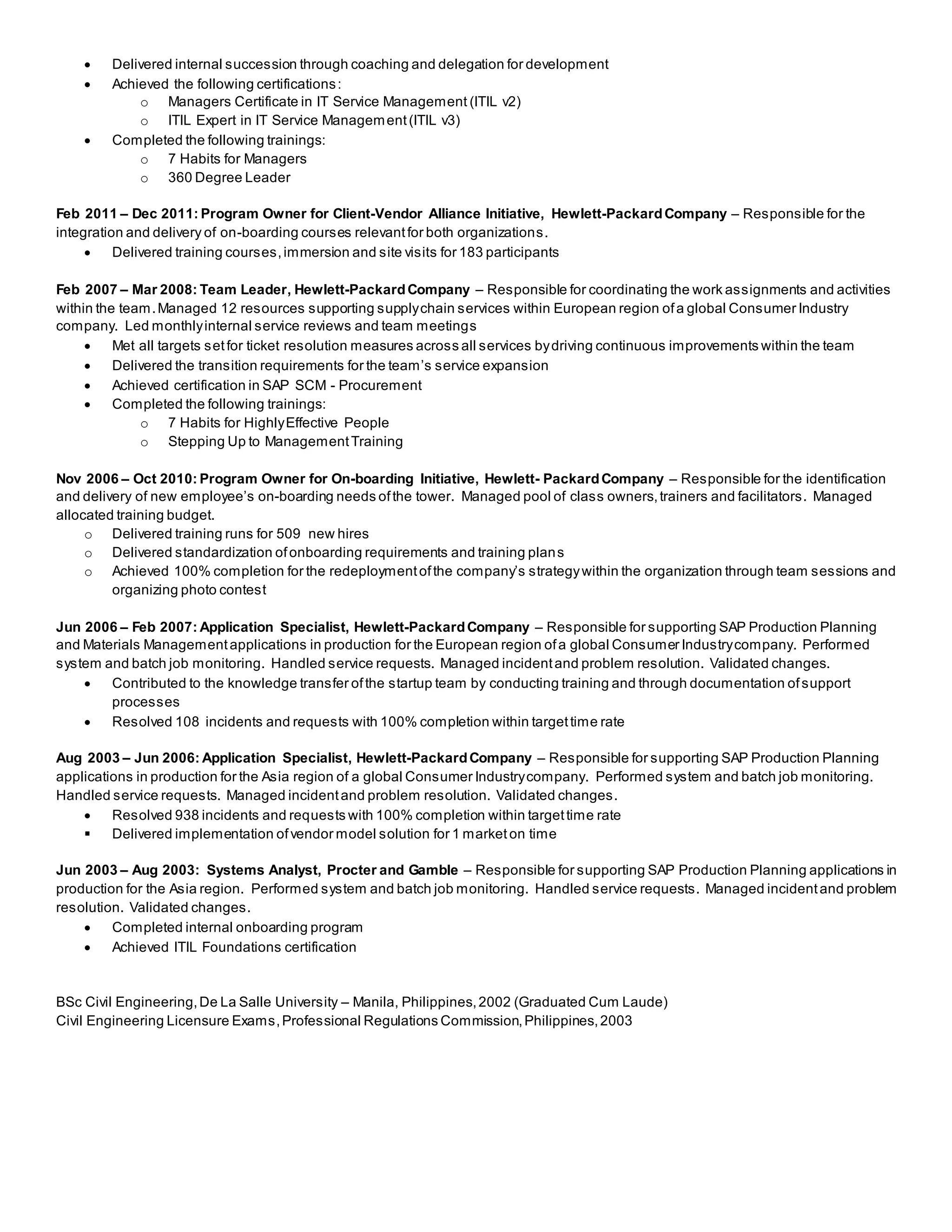 Mabel Hofilena Resume June 2016 | DOCX