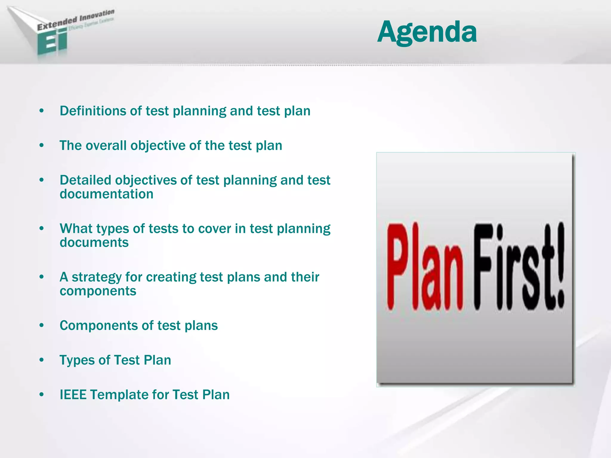 Test Planning_Arsala | PPT