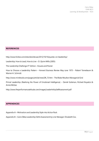 M3.10 Introduction to Leadership Assignment | DOCX