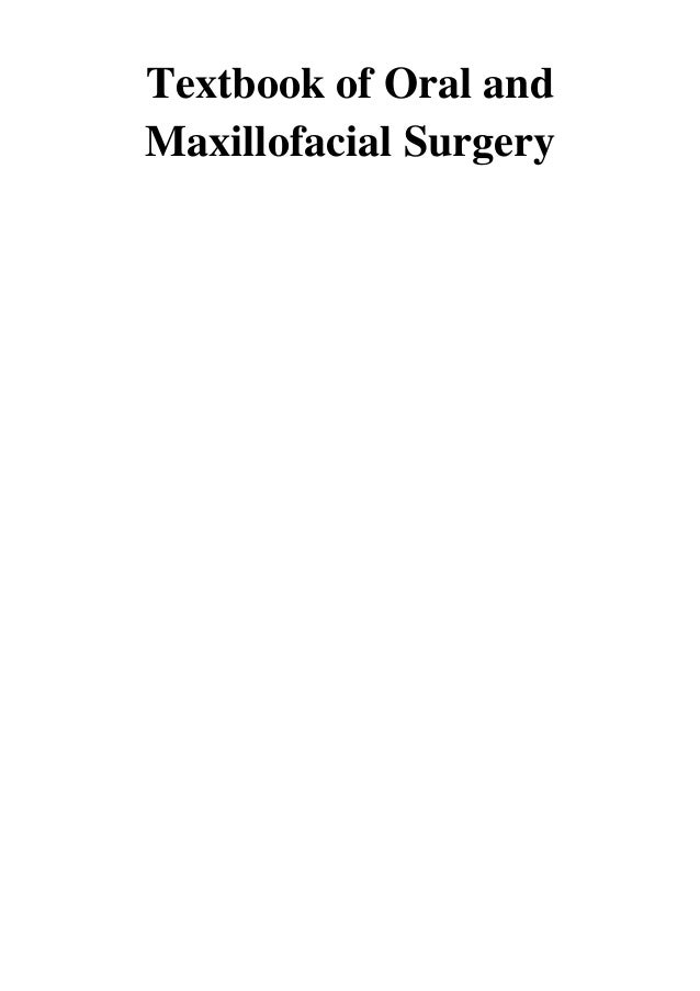 2016 Textbook Of Oral And Maxillofacial Surgery Pdf By Neelima A…