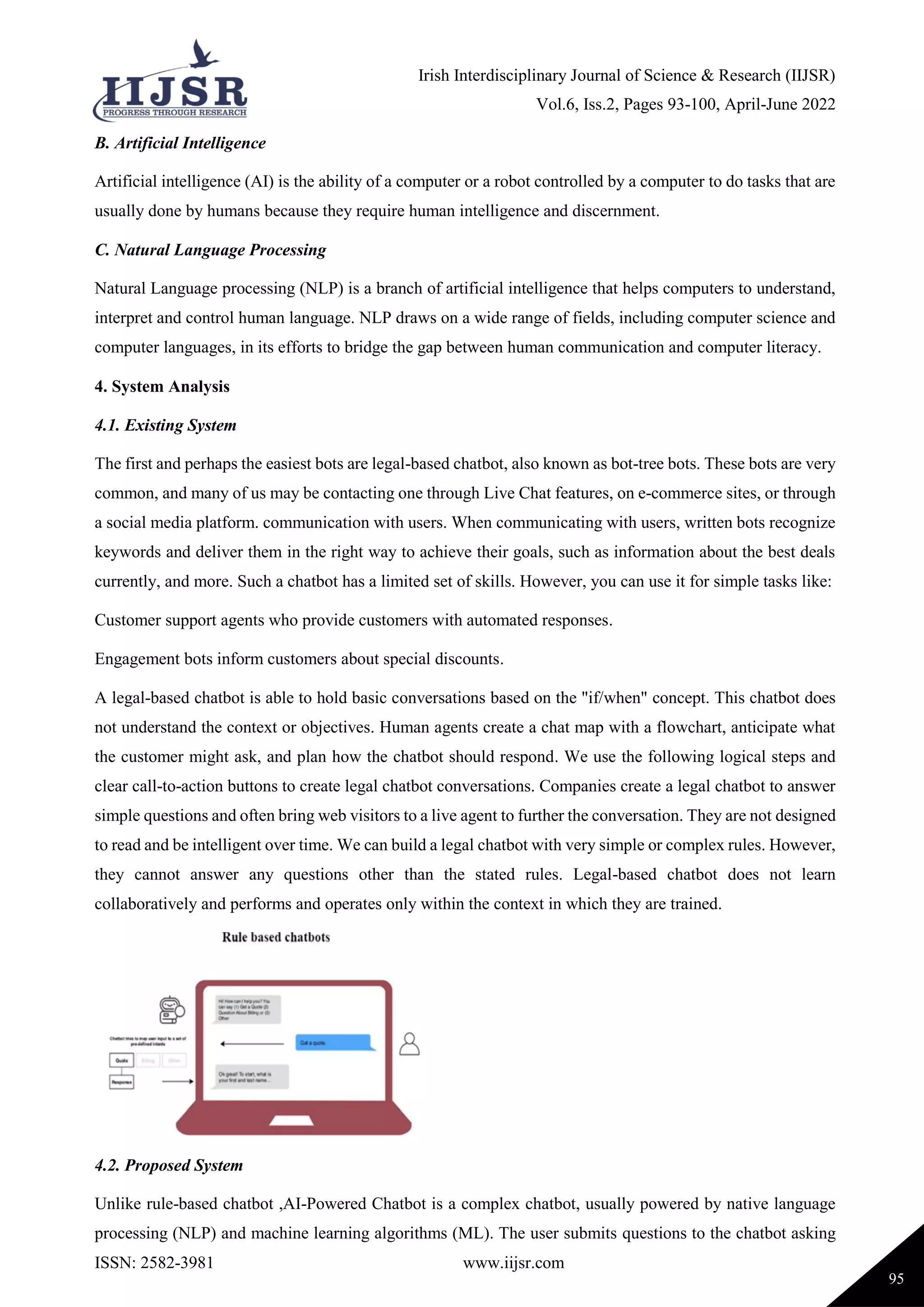 AI Based Chatbot for FAQs | PDF