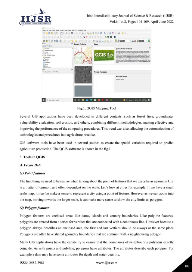 Interpretation of Road Network using QGIS | PDF