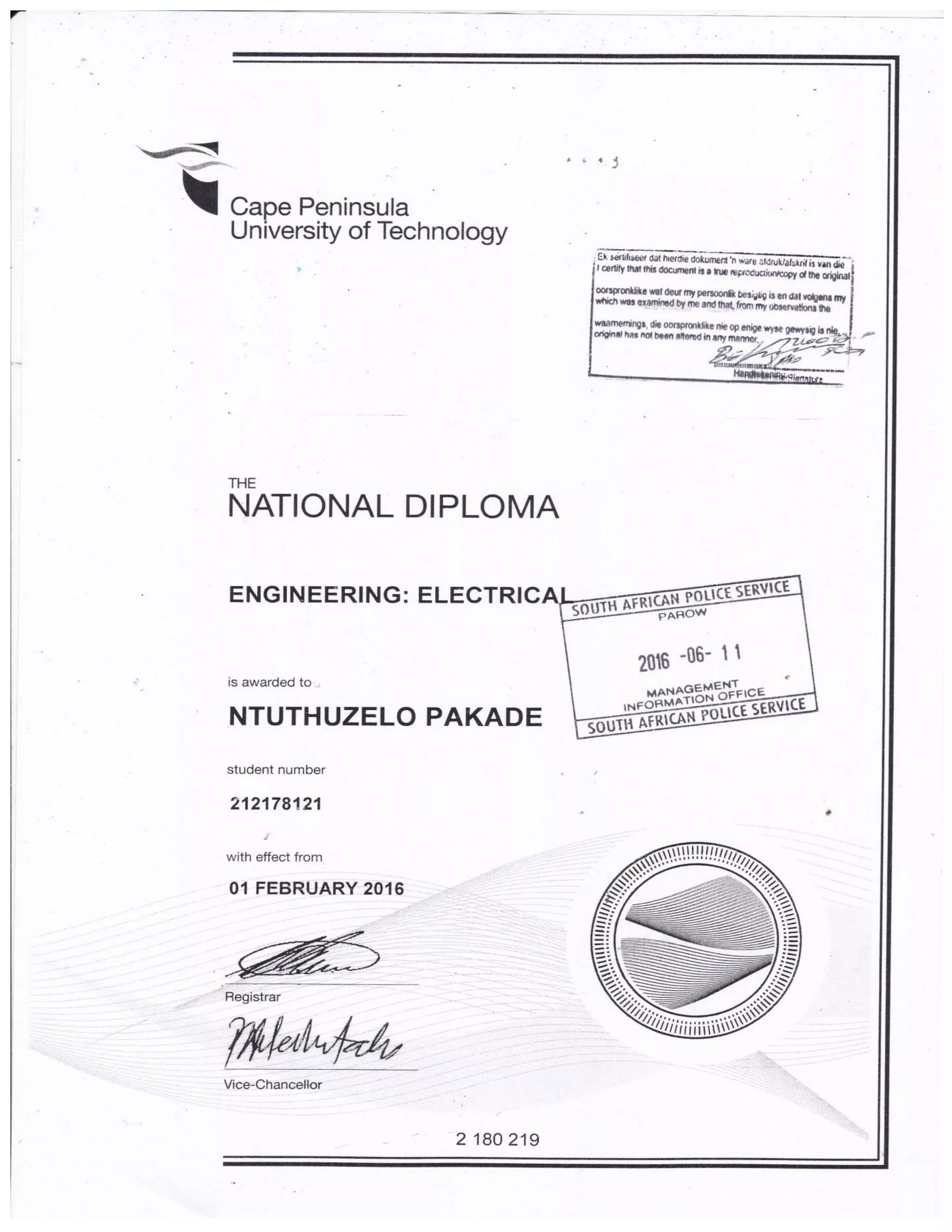National Diploma | PDF