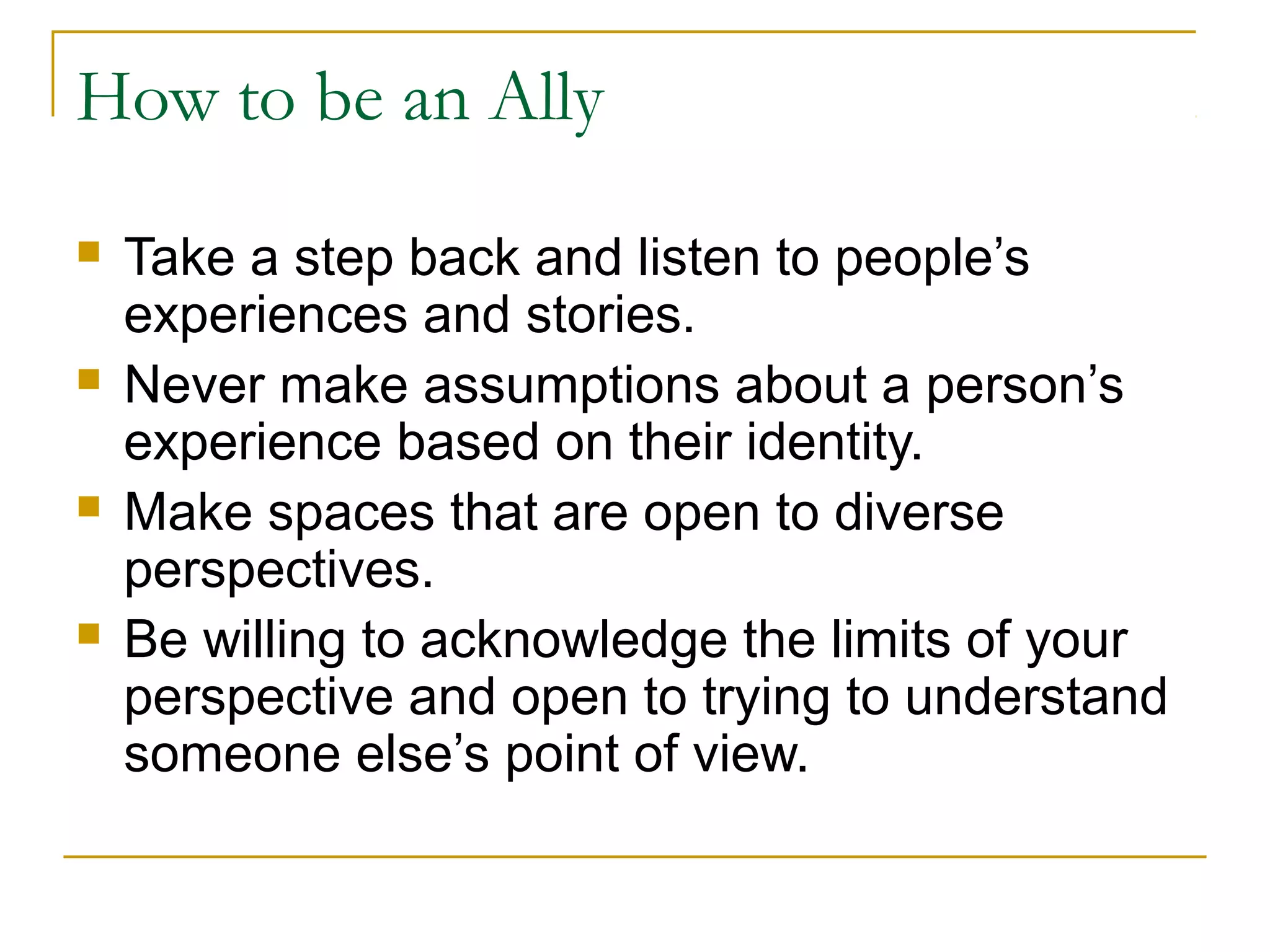 Intersectionality Queer 201 Presentation | PPT