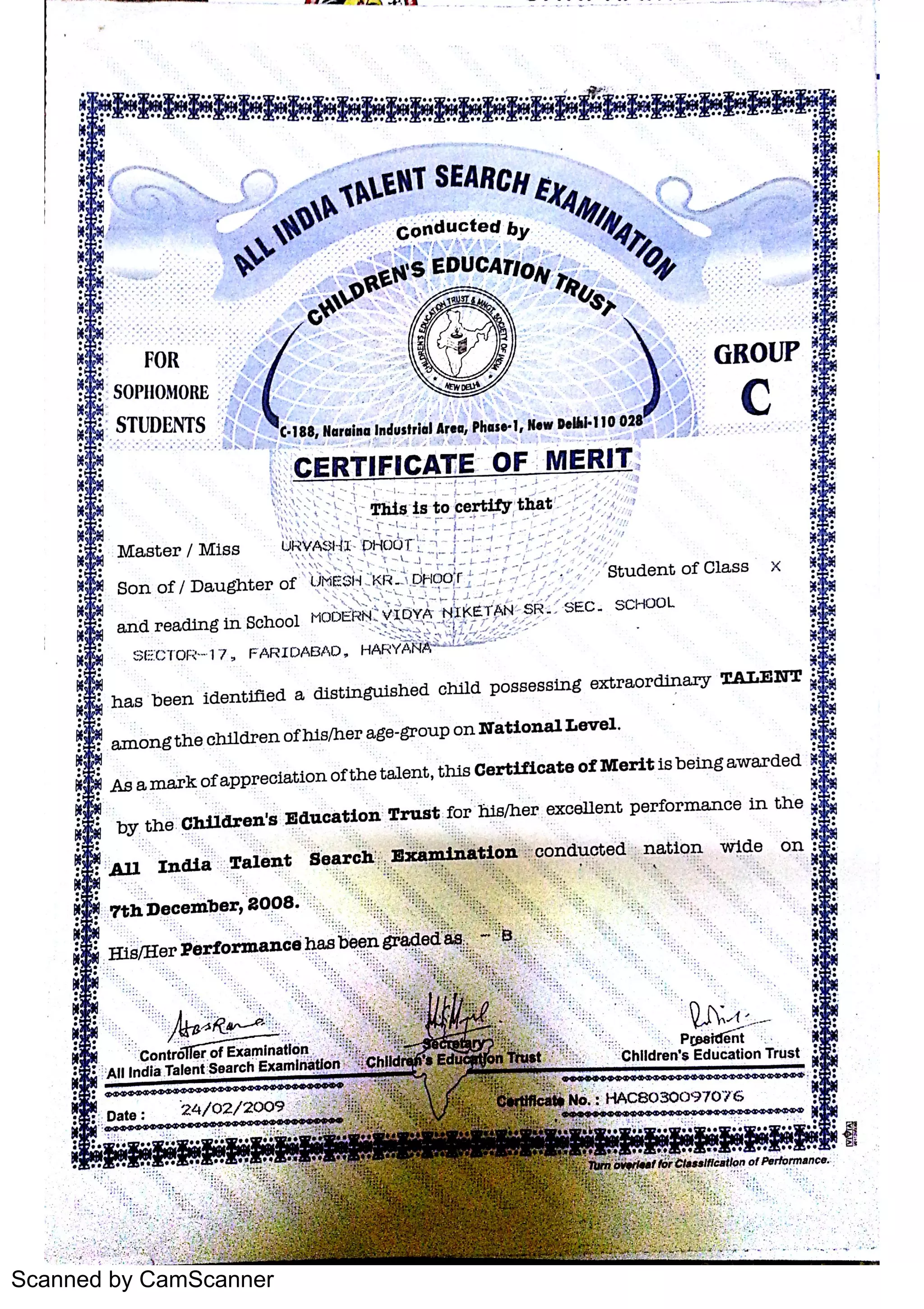 certificates | PDF | Free Download