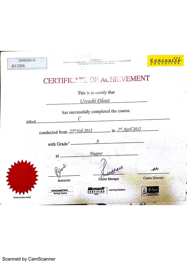 certificates | PDF