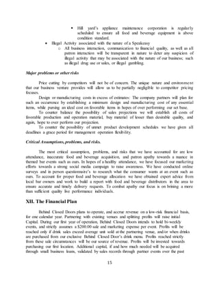 Mktg490 Business Plan Final | DOCX