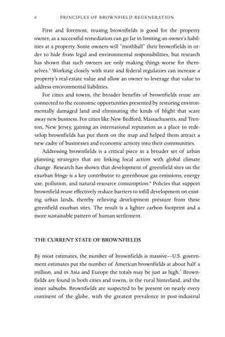 Principles Of Brownfield Regeneration Cleanup Design And Reuse Of ...