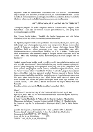 93993970 tata-cara-ruqyah-yang-benar | PDF