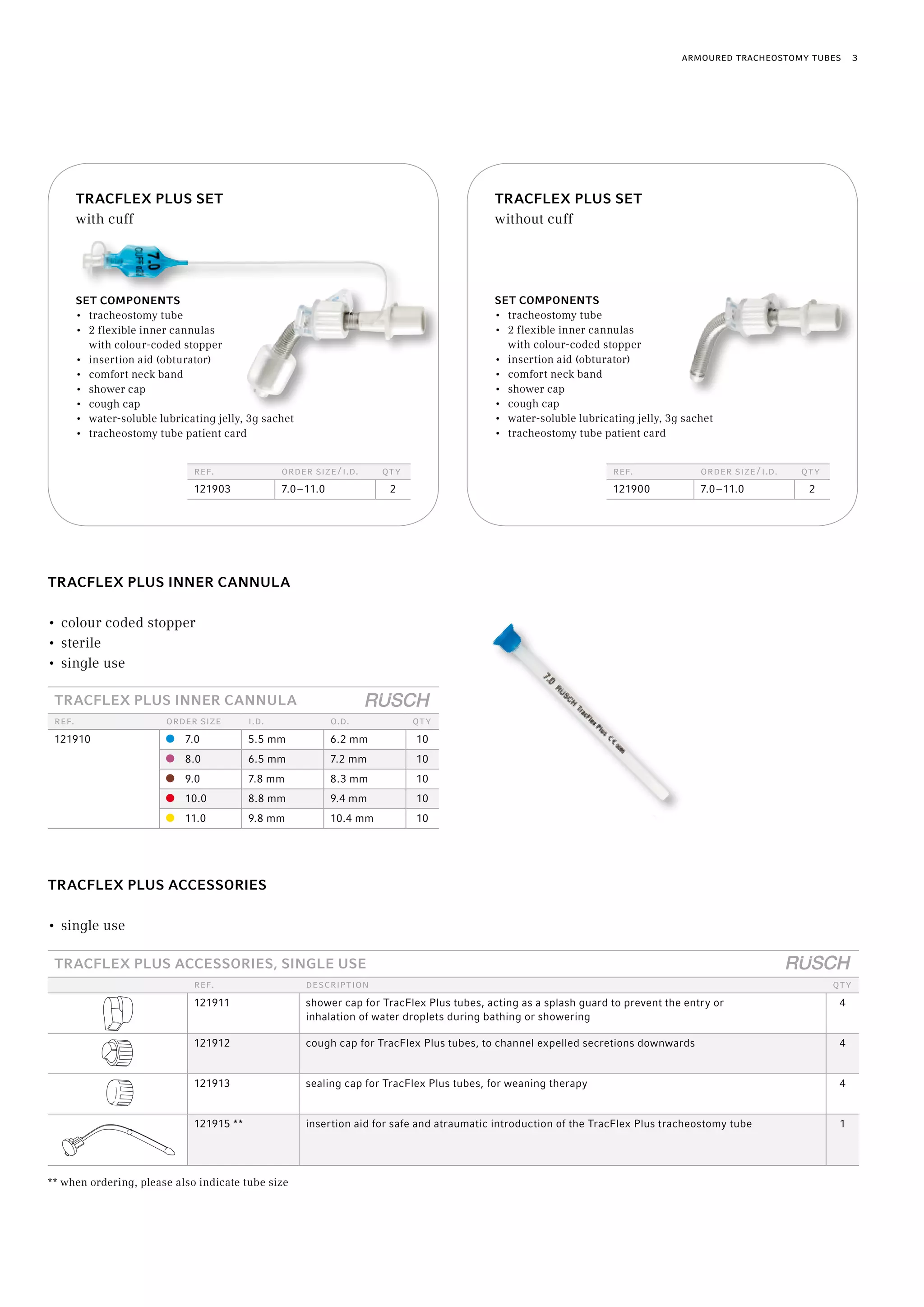 Catálogo Canulas de traqueotomia RUSCH | PDF