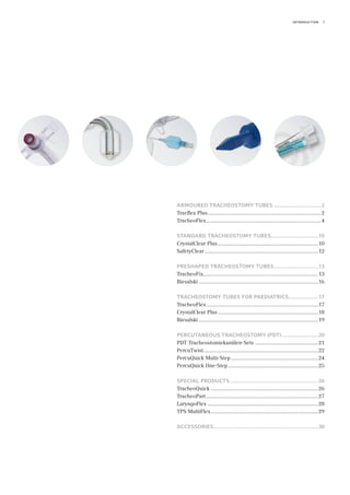 Catálogo Canulas de traqueotomia RUSCH | PDF