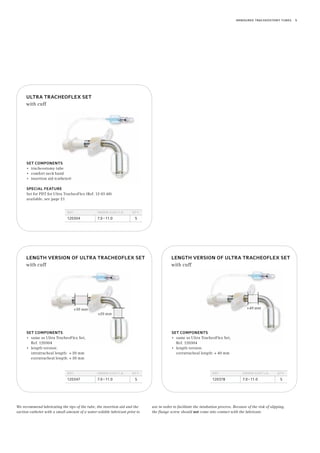 Catálogo Canulas de traqueotomia RUSCH | PDF