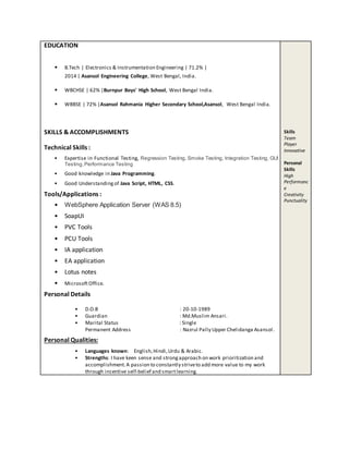 WASIM_CV | DOCX | Computing | Technology & Computing