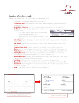 AXIS USER GUIDE | PDF