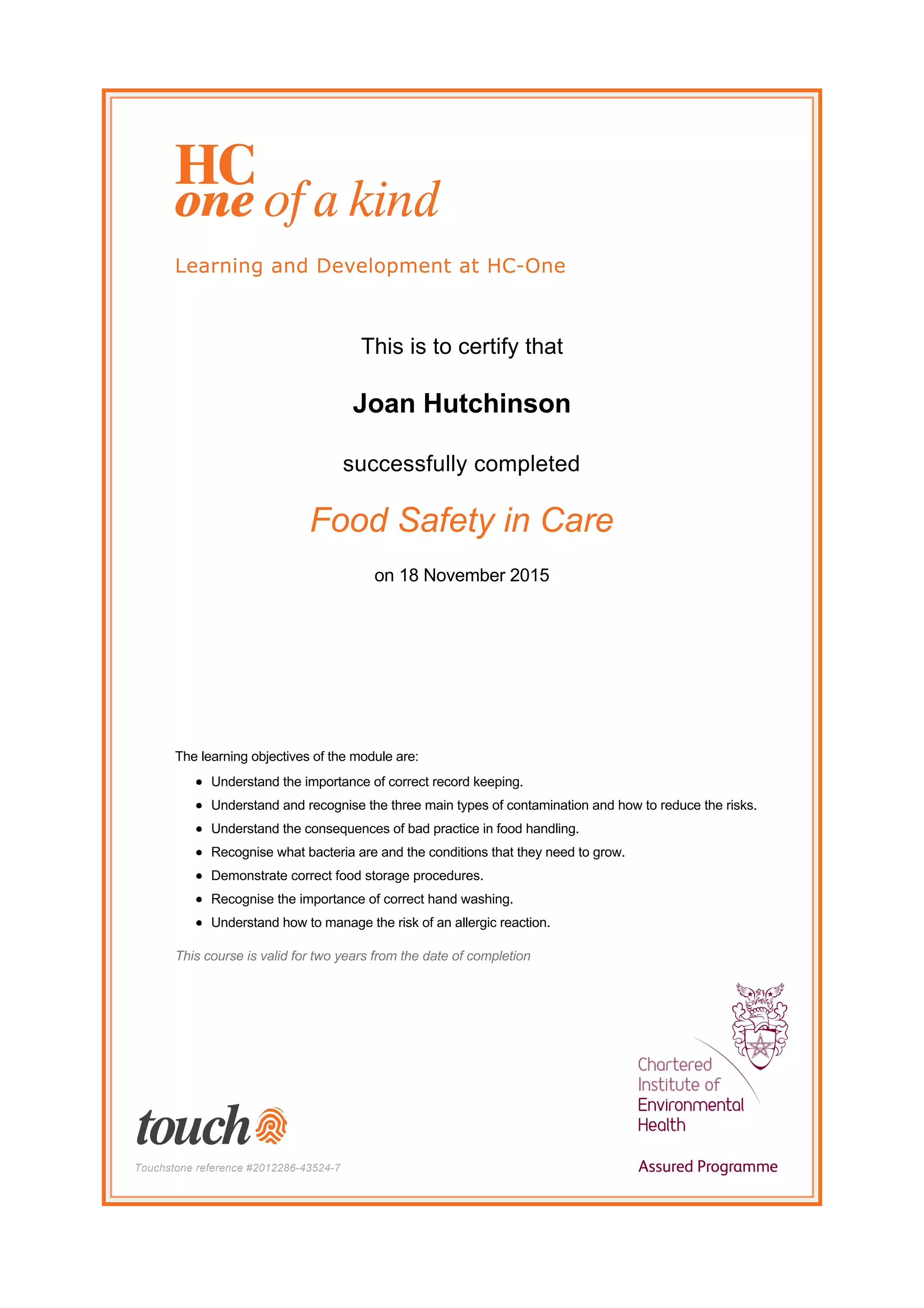 food saftey | PDF