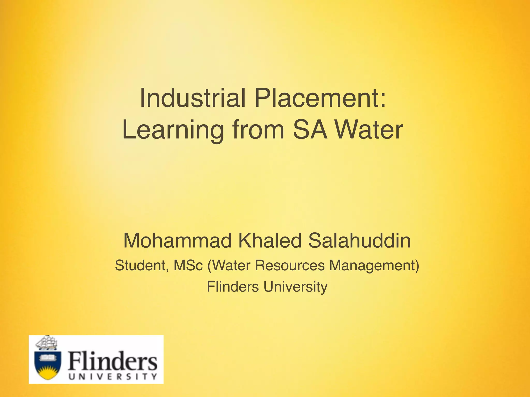 IP presentation_sa water | PDF