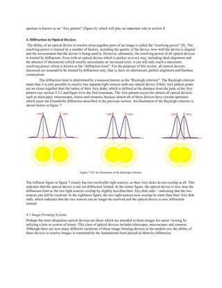 Review of the Resolving Power of Optical Instruments | PDF