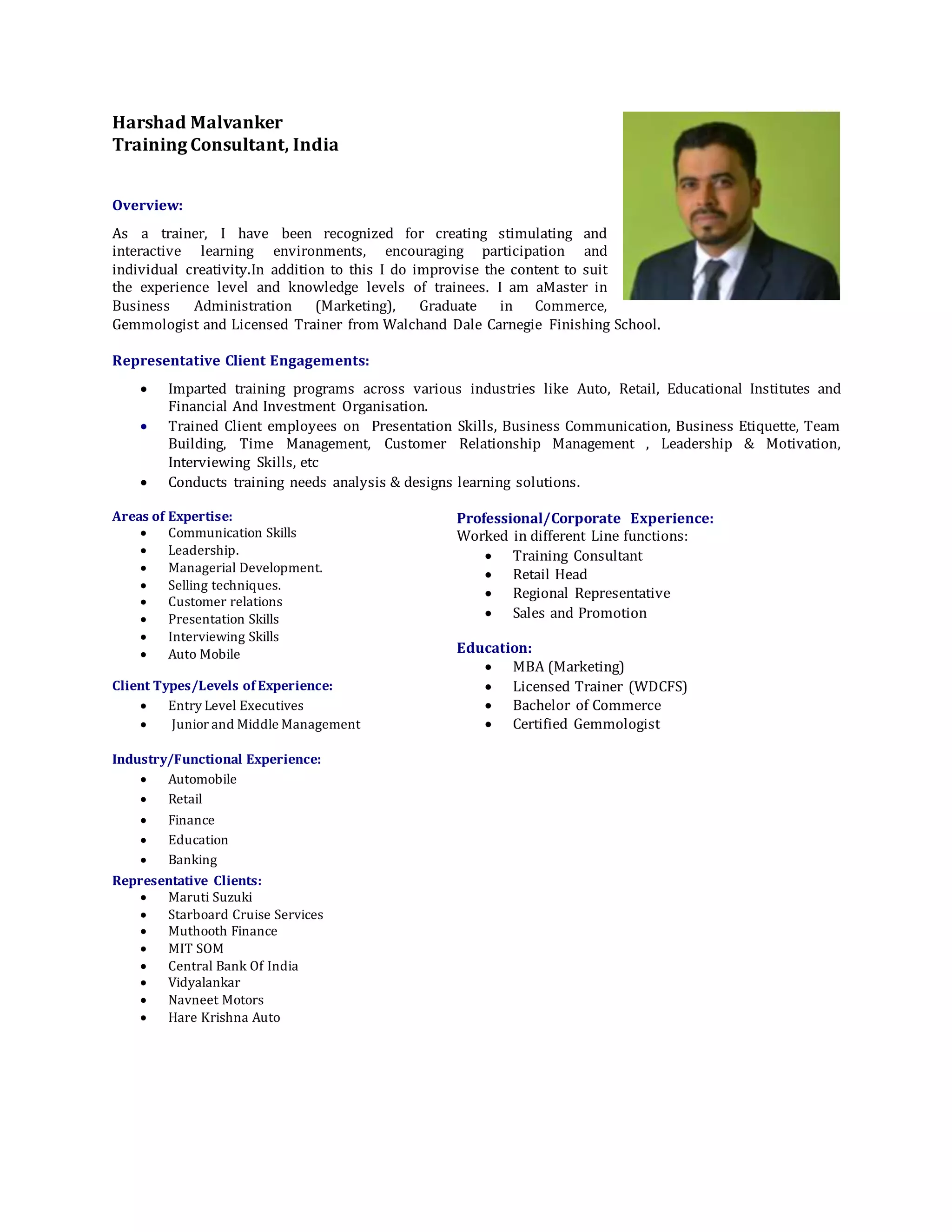 Expert Trainer Helps Improve Communication and Leadership | PDF