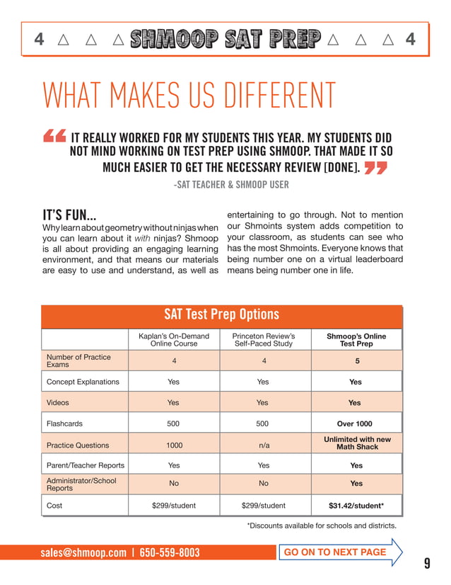 SAT Booklet FINAL | PDF